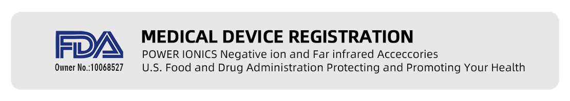 POWER IONICS Anions and Far infrared Accessories – powerionics